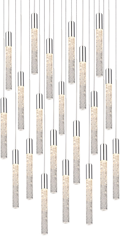 Modern Forms PD-35621-PN Magic Polished Nickel LED Multi Pendant Light ...