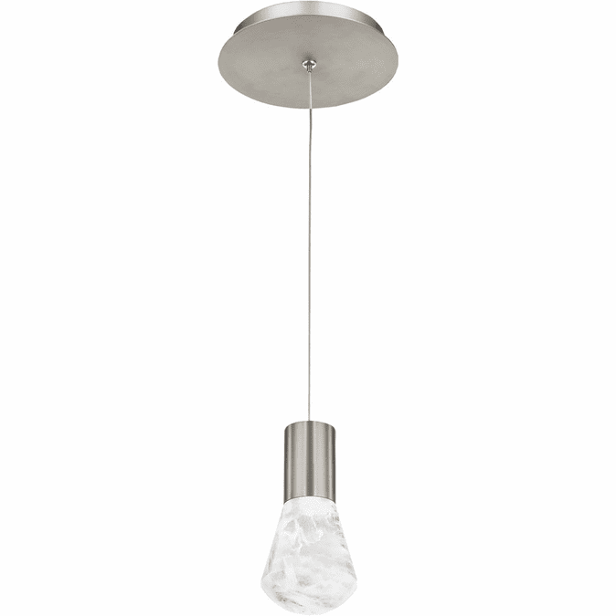 Modern Forms PD-40106-SN Plum Contemporary Satin Nickel LED Mini ...