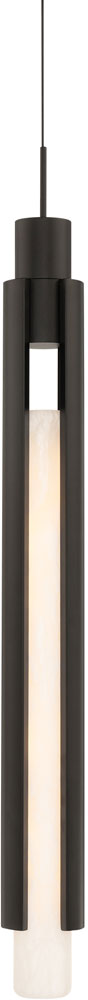 Modern Forms PD-48424-BK Saber Contemporary Black LED Mini Pendant Light - MFO-PD-48424-BK