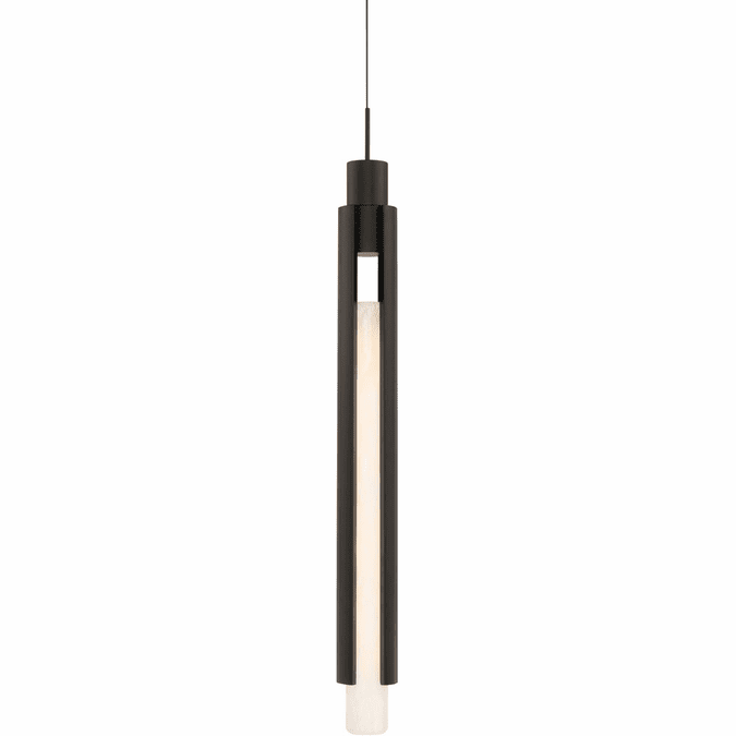 Modern Forms PD-48424-BK Saber Contemporary Black LED Mini Pendant Light - MFO-PD-48424-BK