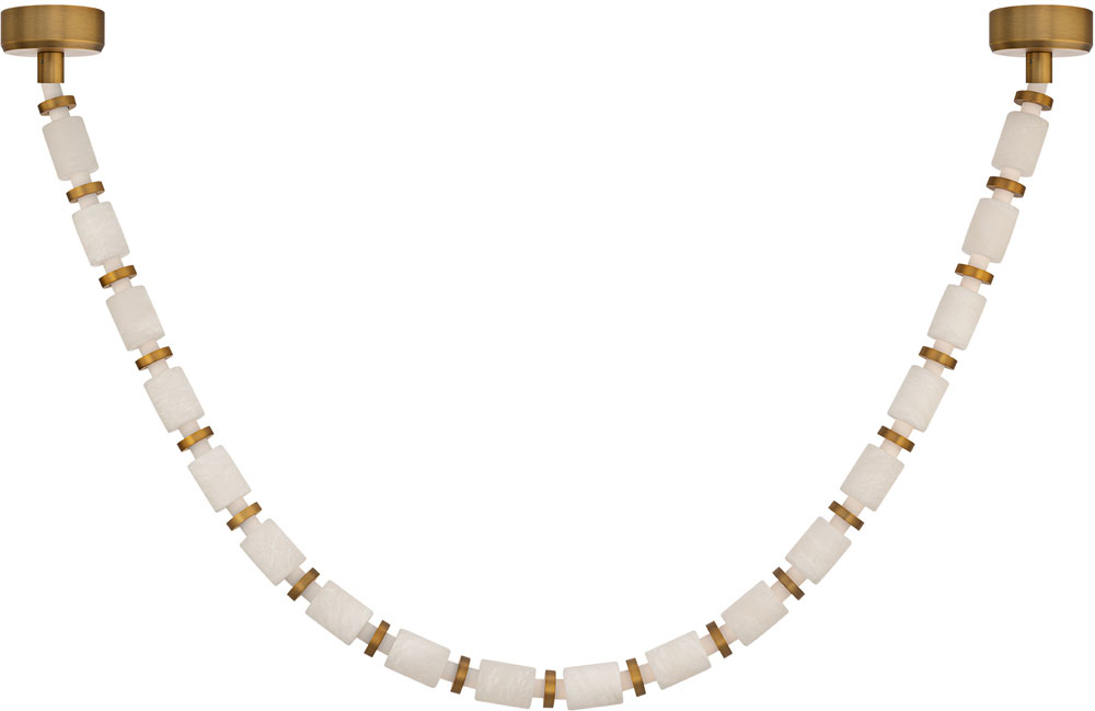 Modern Forms PD-62418IC-AB Entice Modern Aged Brass LED 98" Lighting ...