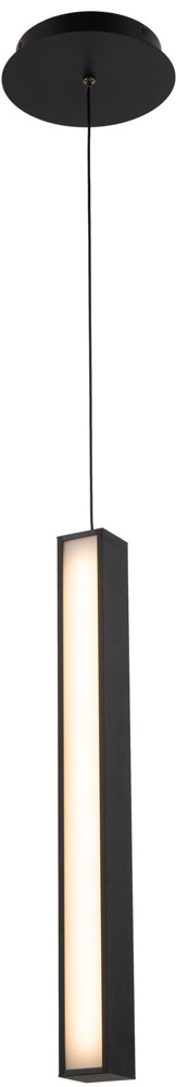Modern Forms PD-64820-BK Chaos Contemporary Black LED Mini Ceiling Light Pendant - MFO-PD-64820-BK