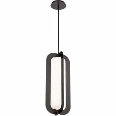 Modern Forms PD-94324-BK Echelon Contemporary Black LED Lighting Pendant - MFO-PD-94324-BK