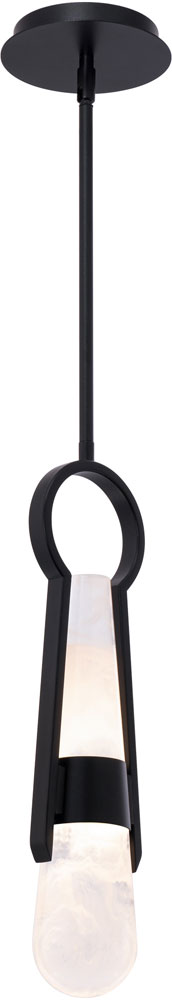 Modern Forms PD-96318-BK Ezra Modern Black LED Mini Hanging Light - MFO ...