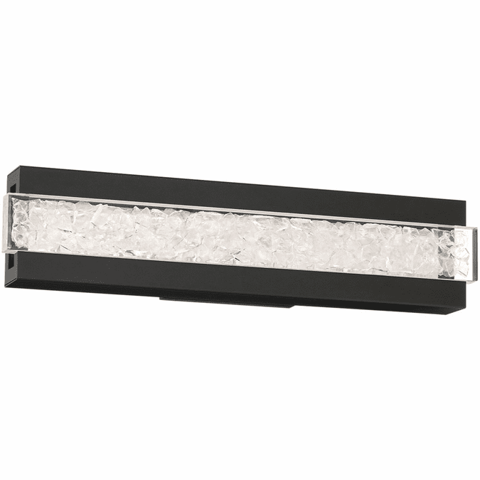 Modern Forms WS-14421-BK Posh Contemporary Black LED 21" Bathroom Vanity Lighting - MFO-WS-14421-BK