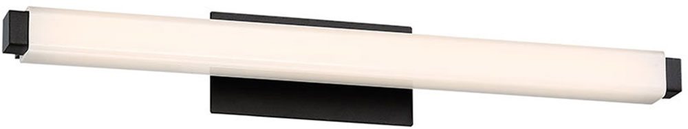 Modern Forms WS-21718-BK Mini Vogue Contemporary Black LED 18" Bathroom Sconce - MFO-WS-21718-BK_
