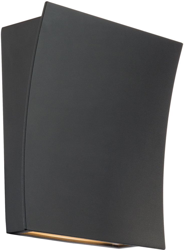 Modern Forms WS-27610-BK Slide Contemporary Black LED Lamp Sconce - MFO-WS-27610-BK_