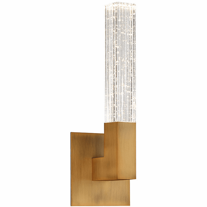 Modern Forms WS-30815-AB Cinema Aged Brass LED Wall Sconce Lighting ...