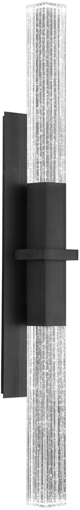 Modern Forms WS-30835-BK Cinema Black LED Wall Sconce Lighting - MFO-WS-30835-BK