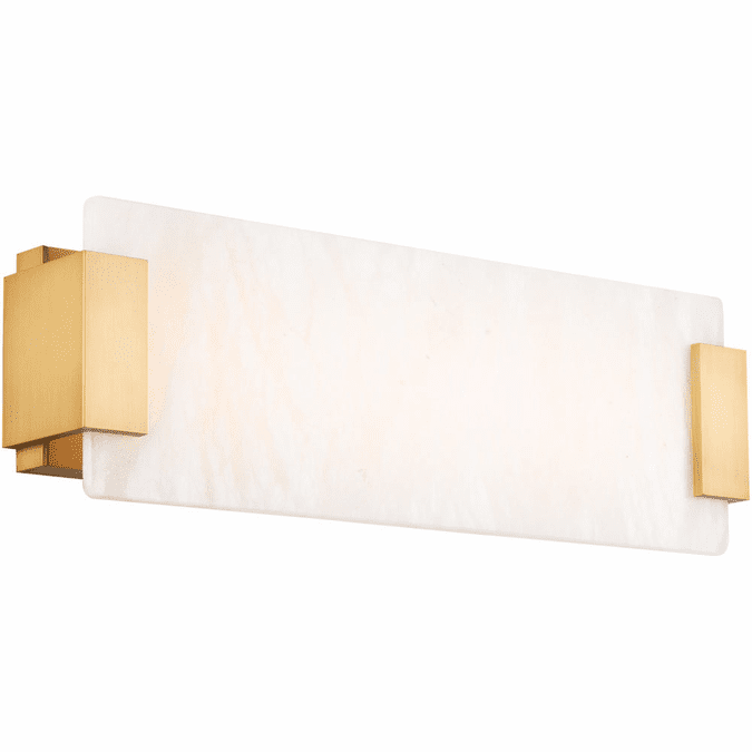Modern Forms WS-60018-AB Quarry Modern Aged Brass LED 18" Bathroom ...