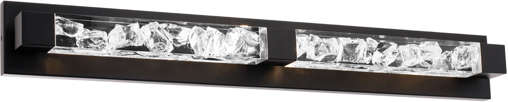 Modern Forms WS-84334-BK Terra Black LED 34" Bathroom Sconce Lighting - MFO-WS-84334-BK