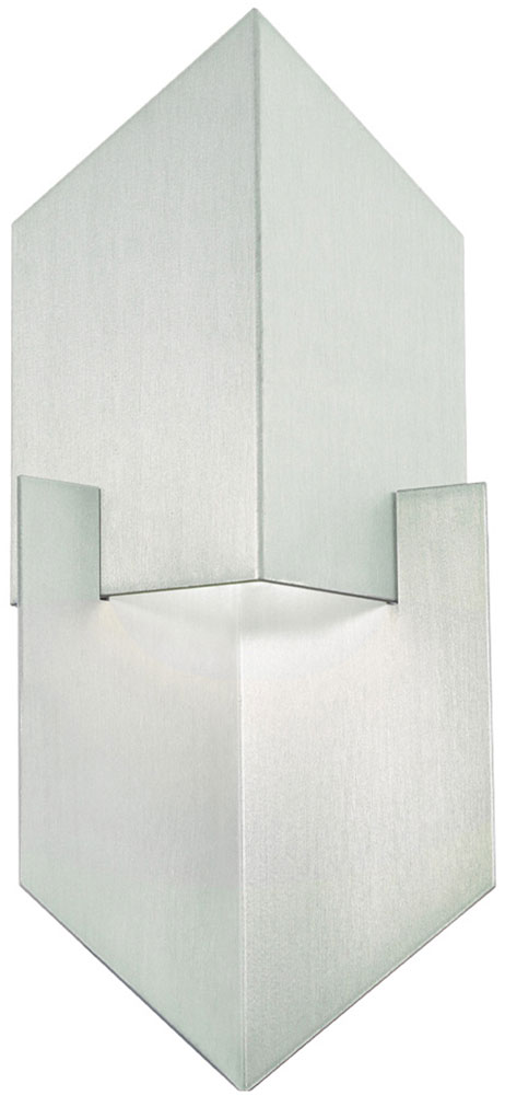 Modern Forms WS-W10214-AL Cupid Contemporary Brushed Aluminum LED ...