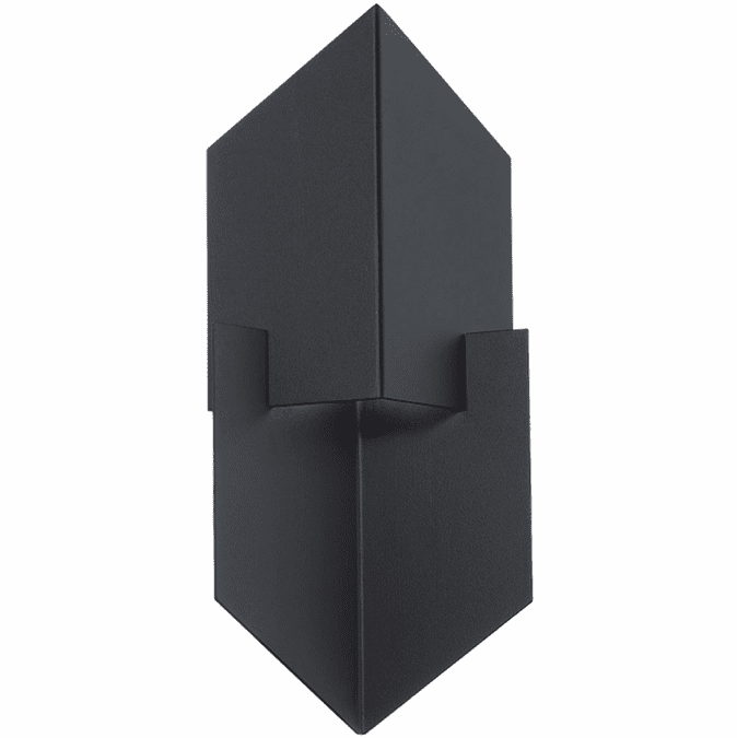 Modern Forms WS-W10214-BK Cupid Contemporary Black LED Outdoor Wall Lamp - MFO-WS-W10214-BK