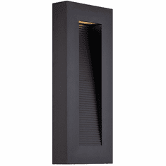 Modern Forms WS-W1116-BZ Urban Modern Bronze LED Outdoor Wall Light Sconce - MFO-WS-W1116-BZ