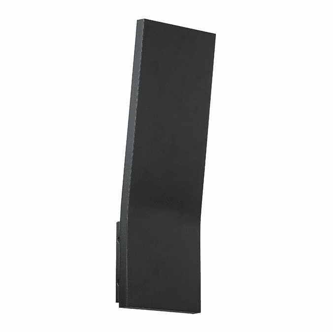 Modern Forms WS-W11716-BK Blade Contemporary Black LED Outdoor Wall Sconce Lighting - MFO-WS ...