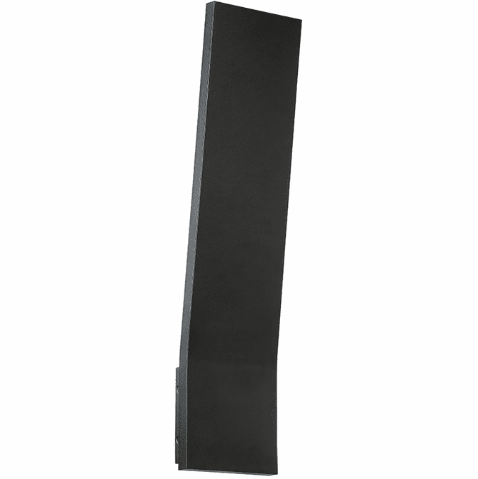 Modern Forms WS-W11722-BK Blade Contemporary Black LED Exterior Wall Lighting - MFO-WS-W11722-BK