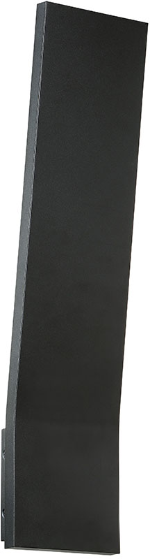 Modern Forms WS-W11722-BK Blade Contemporary Black LED Exterior Wall Lighting - MFO-WS-W11722-BK