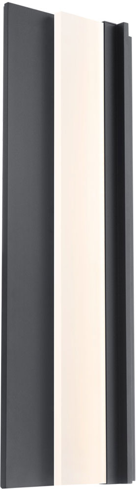 Modern Forms WS-W16227-BK Enigma Contemporary Black LED Outdoor Wall Lighting - MFO-WS-W16227-BK
