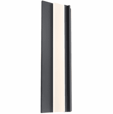 Modern Forms WS-W16218-BK Enigma Contemporary Black LED Outdoor Sconce Lighting - MFO-WS-W16218-BK