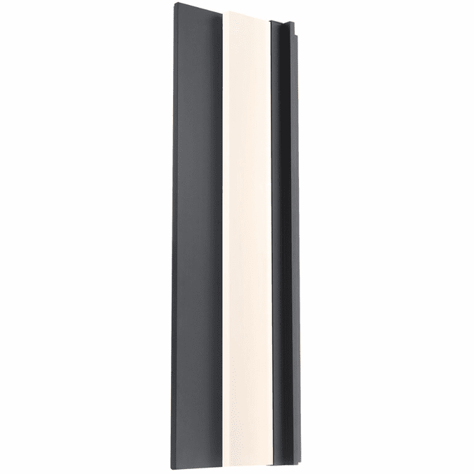 Modern Forms WS-W16227-BK Enigma Contemporary Black LED Outdoor Wall Lighting - MFO-WS-W16227-BK