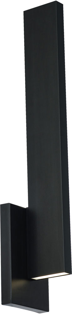 Modern Forms WS-W18122-BK Mako Contemporary Black LED Outdoor Lamp Sconce - MFO-WS-W18122-BK_