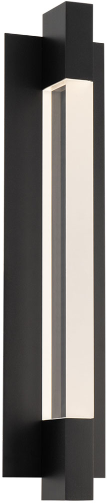 Modern Forms WS-W30424-BK Heliograph Modern Black LED 24" Exterior Wall Lighting - MFO-WS-W30424-BK_
