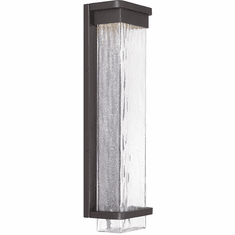 Modern Forms WS-W32516-BK Vitrine Contemporary Black LED Outdoor Wall Sconce - MFO-WS-W32516-BK
