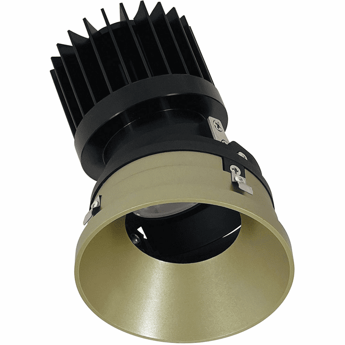 Nora NIO-4PRTLAXCH Iolite Contemporary Champagne Haze LED 4" Round ...