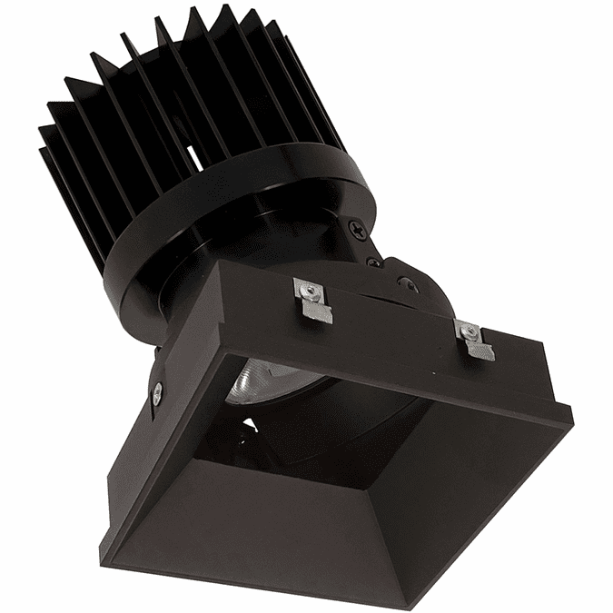 Nora NIO-4PSTLAXBZ/HL Iolite Contemporary Bronze LED 4" Square Trimless ...