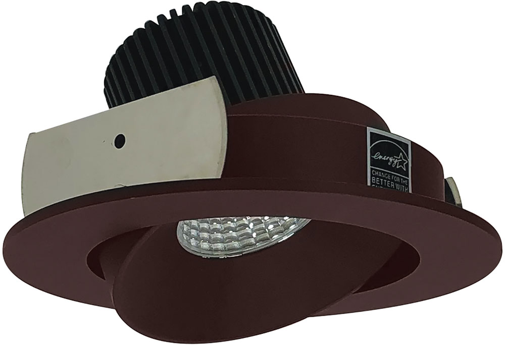 Nora NIO-4RCXBZ Iolite Modern Bronze LED 4" Round Adjustable Cone ...
