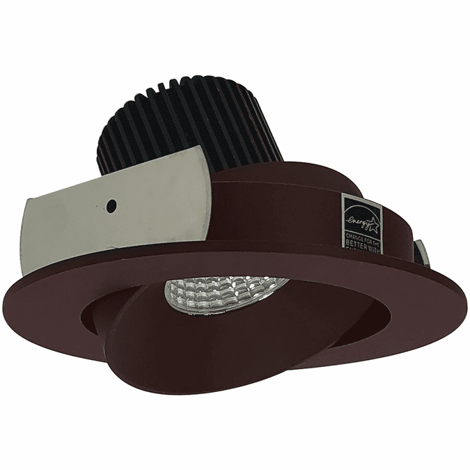 Nora NIO-4RCXBZ Iolite Modern Bronze LED 4" Round Adjustable Cone ...