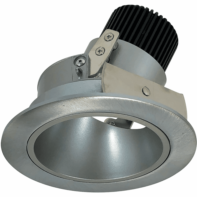 Nora NIO-4RDXNN Iolite Modern Natural Metal LED 4" Round Adjustable ...