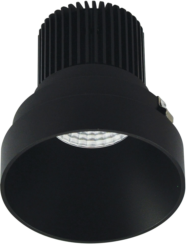 Nora NIO-4RTLNDCXBB Iolite Modern Black LED 4" Round Trimless Downlight ...