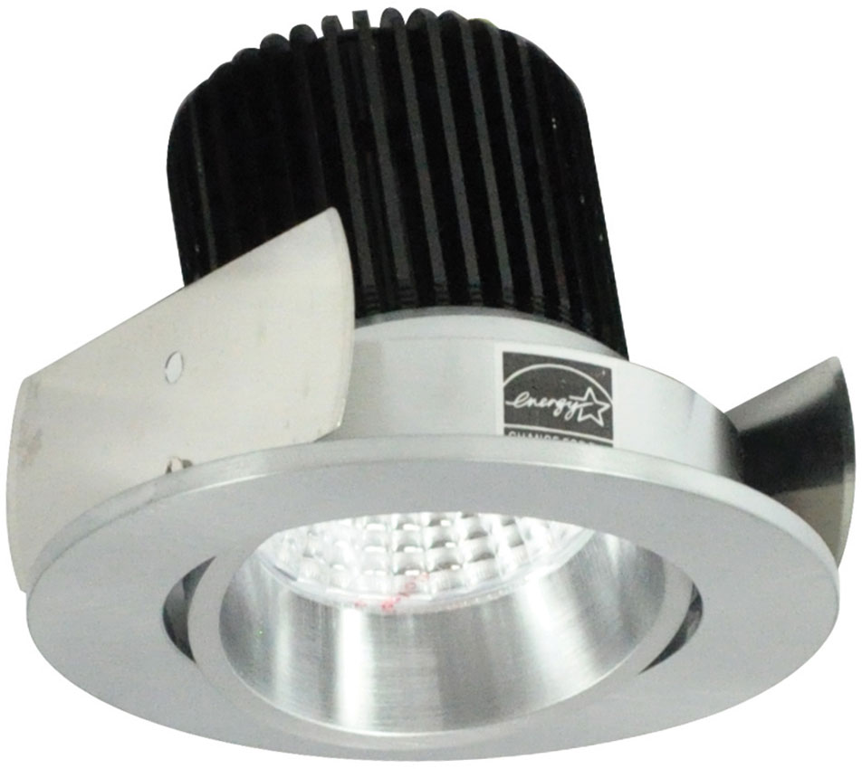 Nora NIOB-2RCXNN Iolite Modern Natural Metal LED 2" Round Adjustable ...