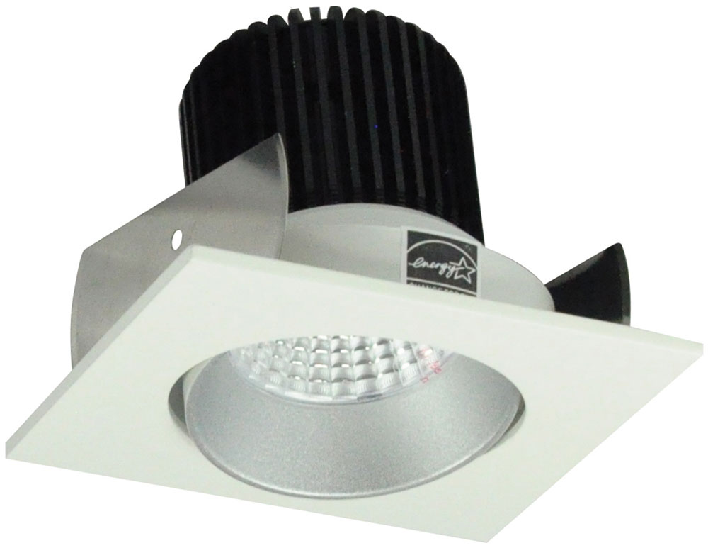 Nora NIOB-2SCXHW Iolite Modern Haze Reflector / White Flange LED 2 ...