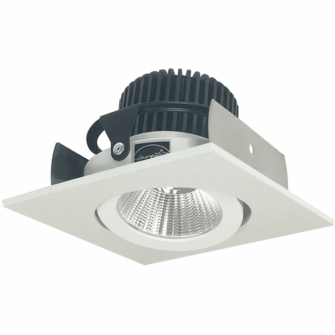 Nora NIOB-2SGXMPW Iolite Contemporary Bronze LED 2" Square Adjustable ...