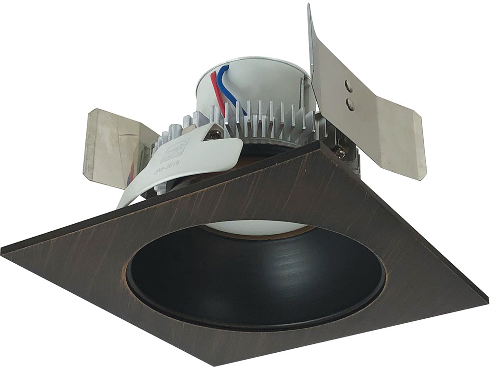 Nora NLCBC2-553BZBZ Cobalt Contemporary Bronze LED 5" Retrofit Square ...