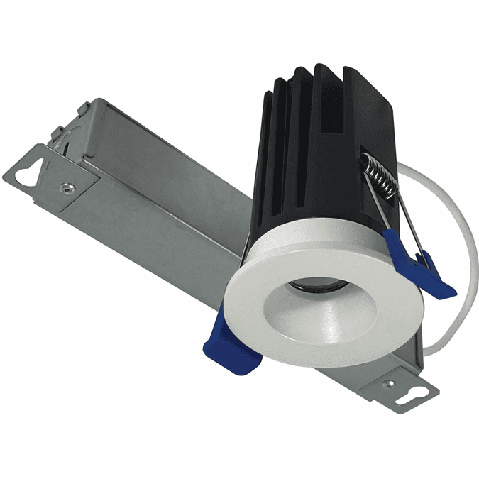 Nora NM1-PRDCL1MPW_ Contemporary Matte Powder White LED Recessed ...