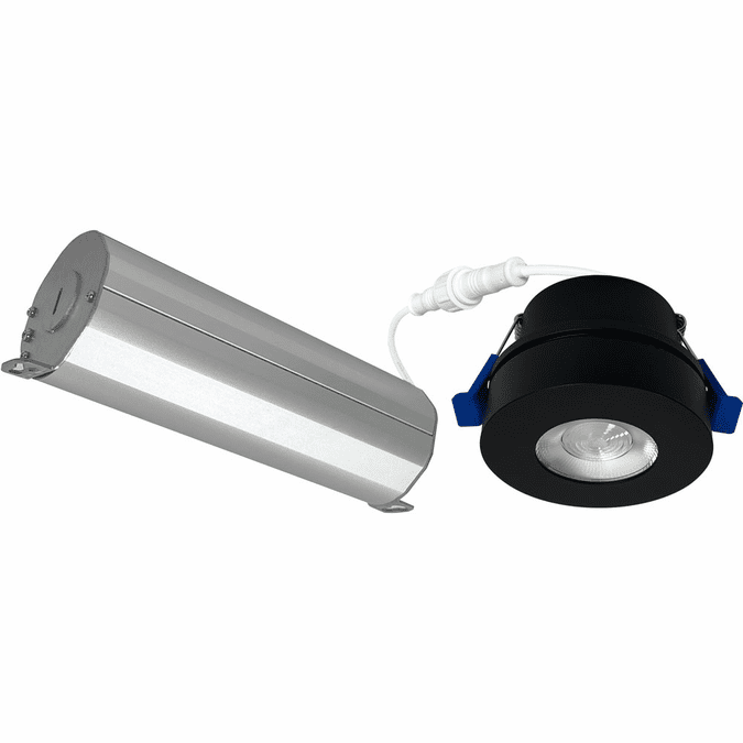 Nora NMW-2B Wave Modern Black LED 2 Inch Surface Mount Recessed Light ...