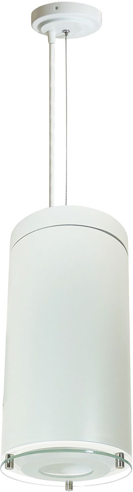 Nora NYLS-6C-8-WWW Sapphire I Modern White LED Cable Mini Drop Lighting ...