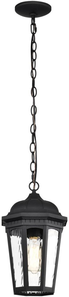 Nuvo 60/5944 East River Matte Black Outdoor Pendant Lighting Fixture ...