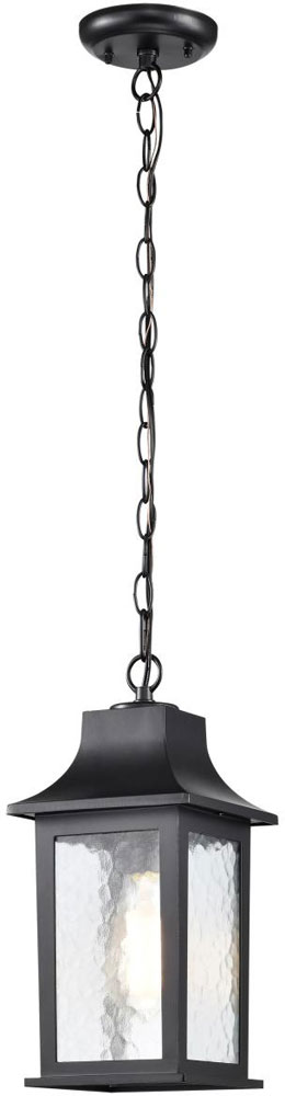 Nuvo 60/5958 Stillwell Matte Black Outdoor Pendant Lighting - NUV-60-5958