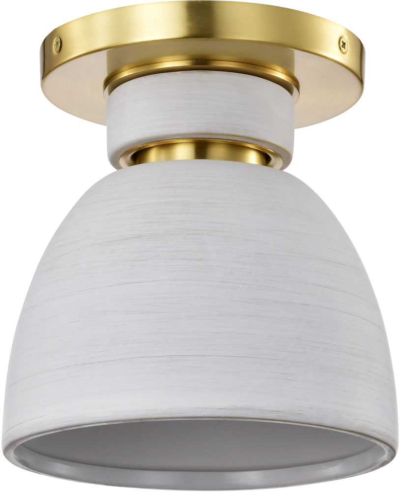 Nuvo 60/8001 Collins Modern Brushed Brass Ceiling Light Fixture - NUV ...