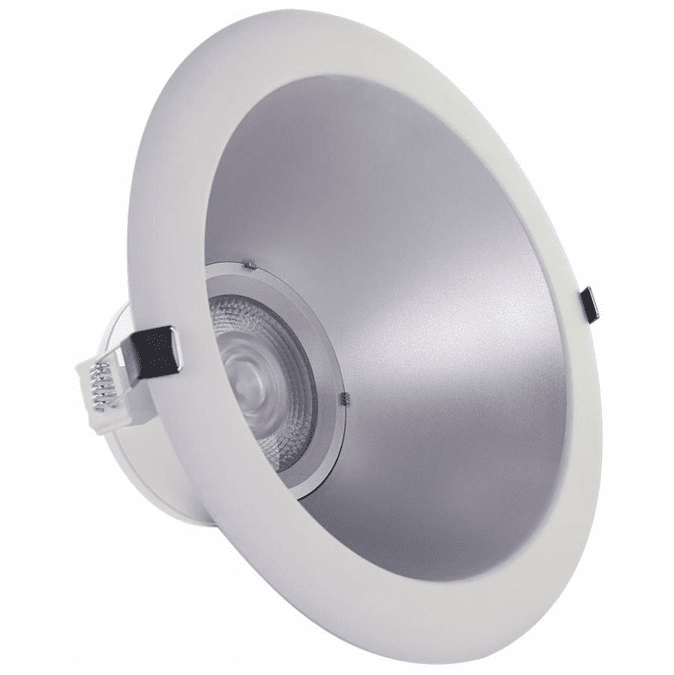 Nuvo S11814 Modern Silver LED Commercial Retrofit Round Recessed Light ...