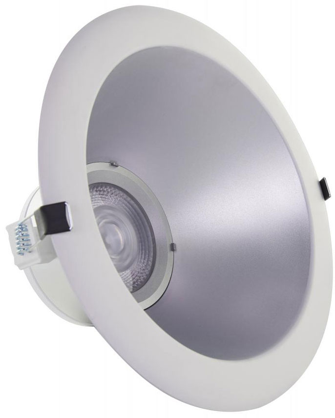 Nuvo S11817 Contemporary Silver LED Commercial Retrofit Round Recessed ...