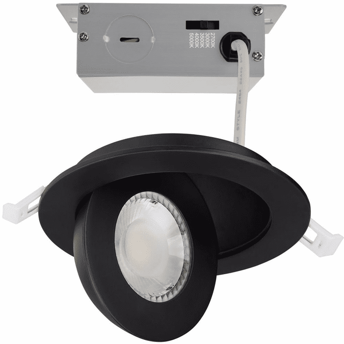 Nuvo S11842 Modern Black LED Recessed Lighting Insert - NUV-S11842