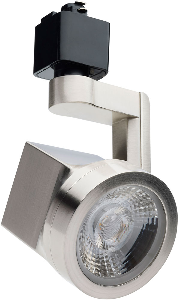 Nuvo TH663 Lantern Modern Brushed Nickel LED Home Track Lighting Head ...