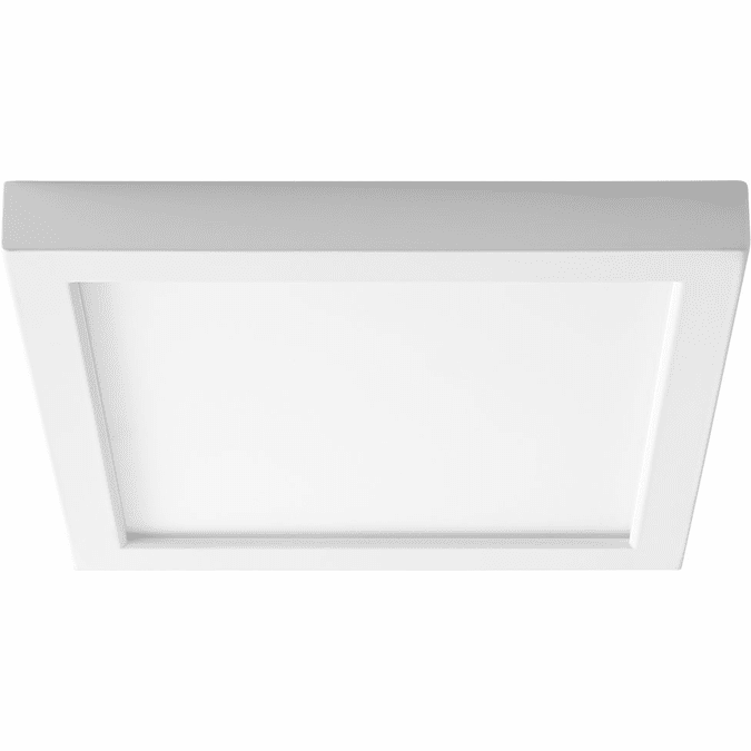 Oxygen 3-334-6 Altair Modern White LED 9" Flush Mount Light Fixture ...