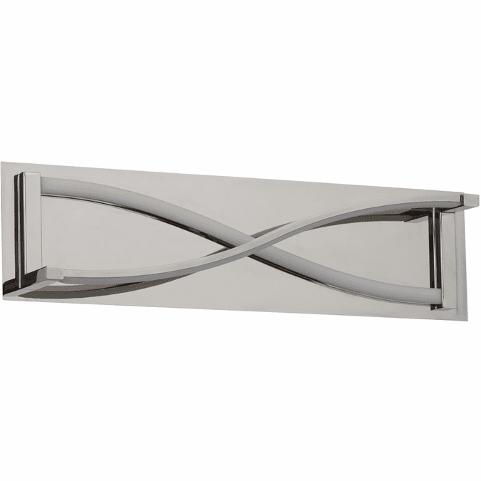 Oxygen 3-5006-20 Hyperion Modern Polished Nickel LED Bathroom Wall ...