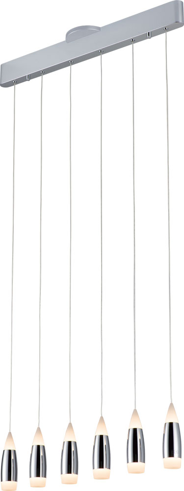 PageOne PP020021-CM Tear Modern Chrome LED Multi Drop Lighting - PGO ...